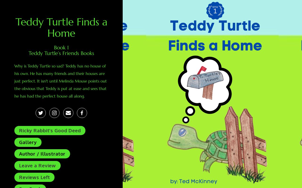 Teddy Turtle Finds a Home